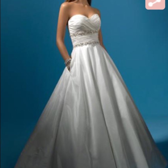 Alfred Angelo | Dresses | Copy Alfred Angelo Diamond White 219 Wedding ...